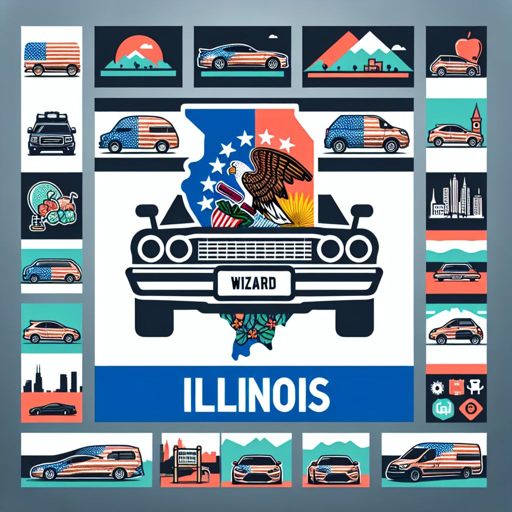 Illinois License Plate Guidelines: Front & Rear SOS Vinyl Wrap Rules ...