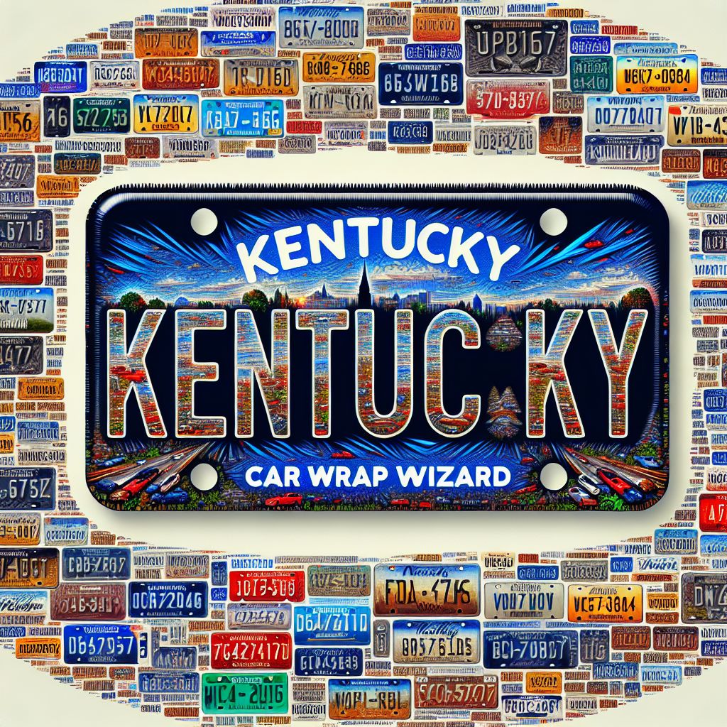 Kentucky DDL License Plate Guide: Front & Back Vinyl Wrap Rules - Car ...