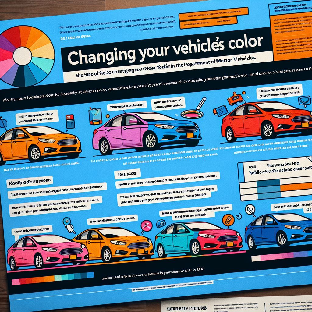 NY DMV Car Color Change Guide: Insurance Impact & Tips - Car Wrap Wizard