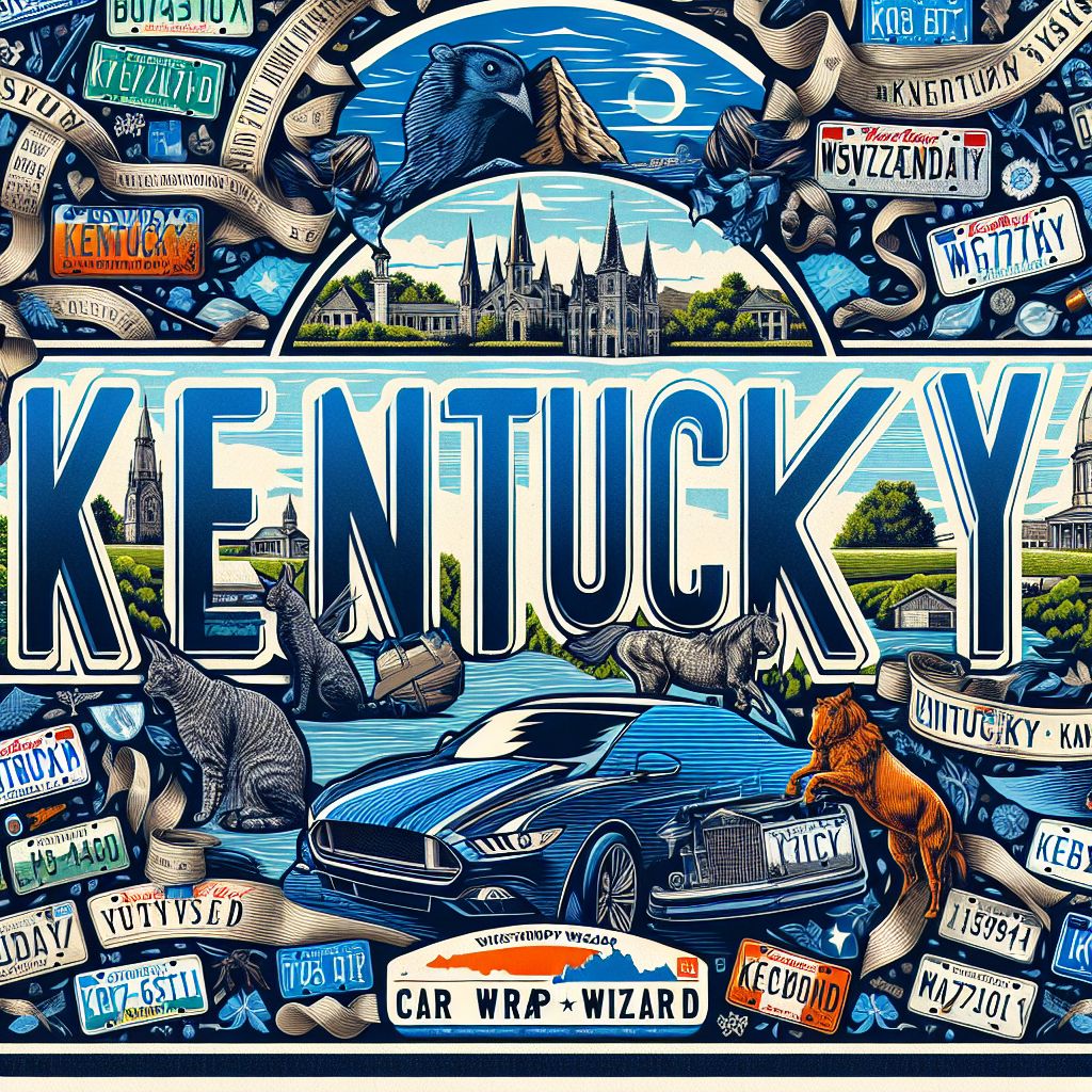 Kentucky DDL License Plate Guide: Front & Back Vinyl Wrap Rules - Car ...