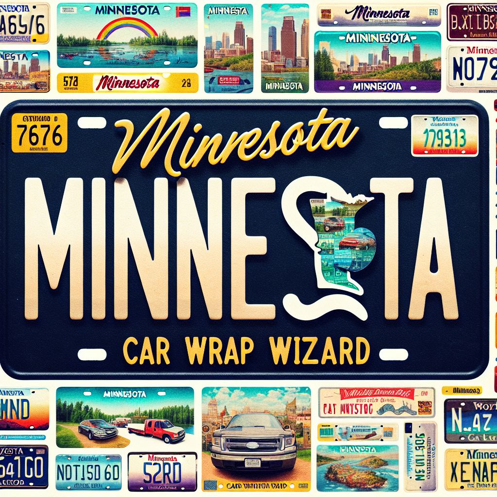 Minnesota DVS License Plate Guide: Front & Back Wrap Rules - Car Wrap ...