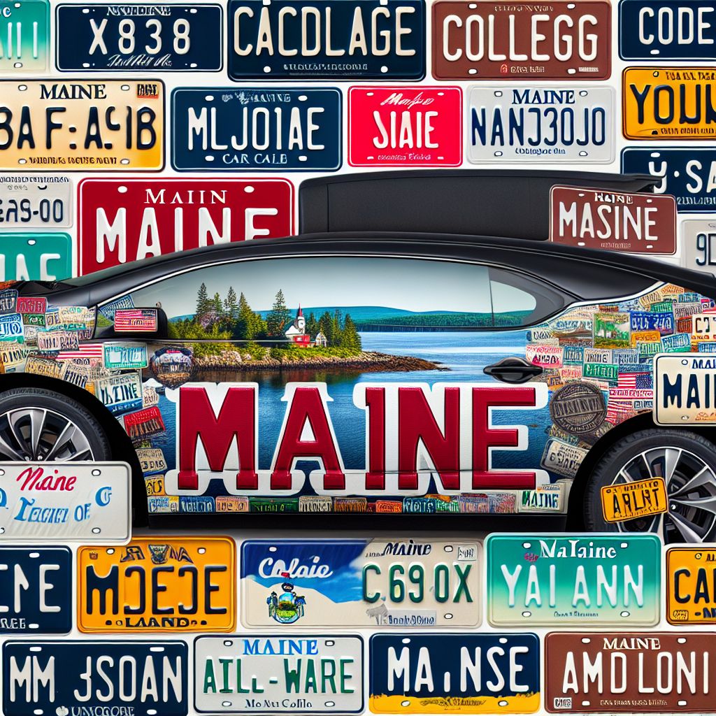 Maine BMV License Plate Regulations: Front & Back Vinyl Wrap Guide ...
